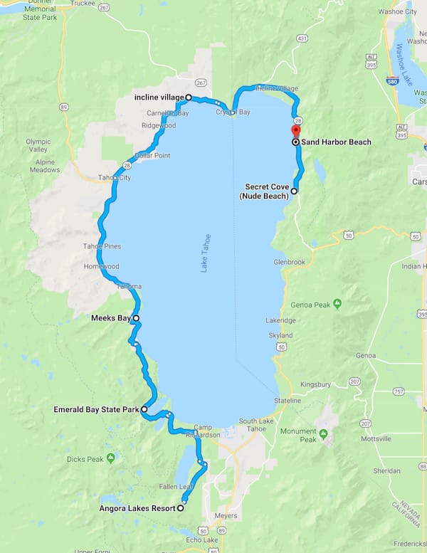 32 Spectacular Things To Do In Lake Tahoe [Maps Included]