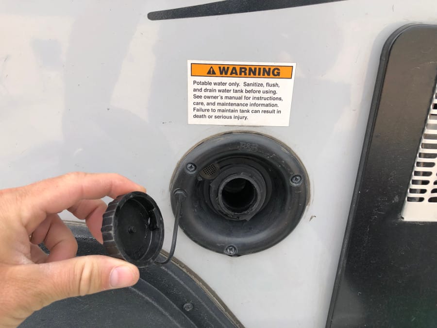 How To Fill Your Fresh Water Tank If You Don't Have A Gravity Fill Spot ...