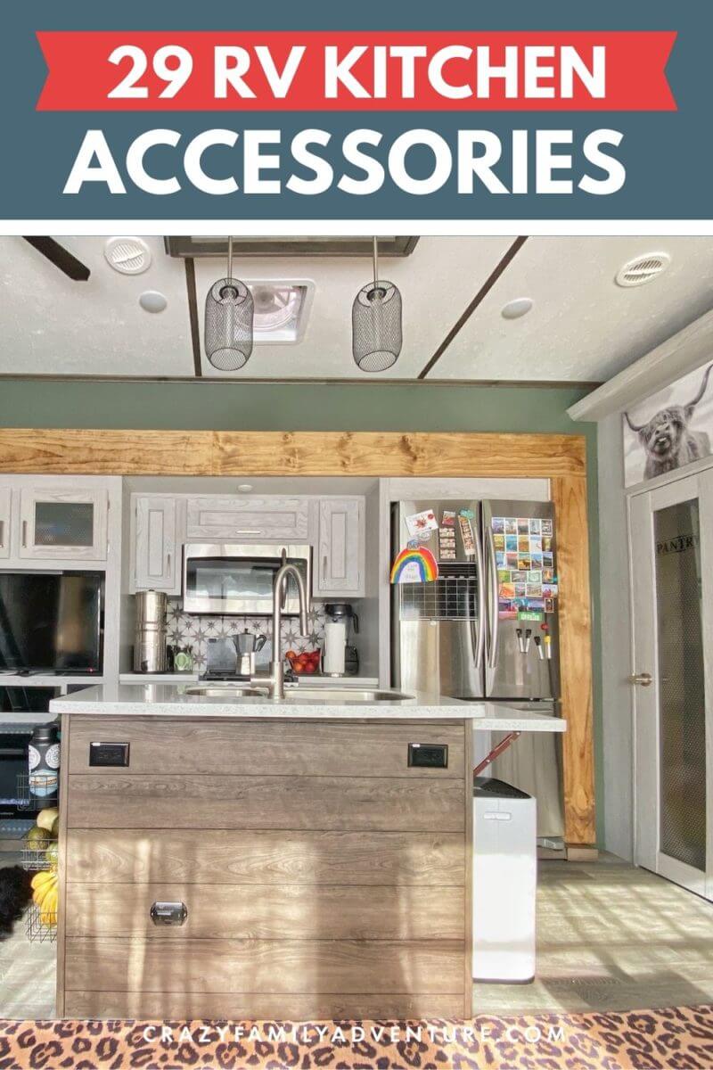 29 RV Kitchen Accessories For The Best RV Kitchen