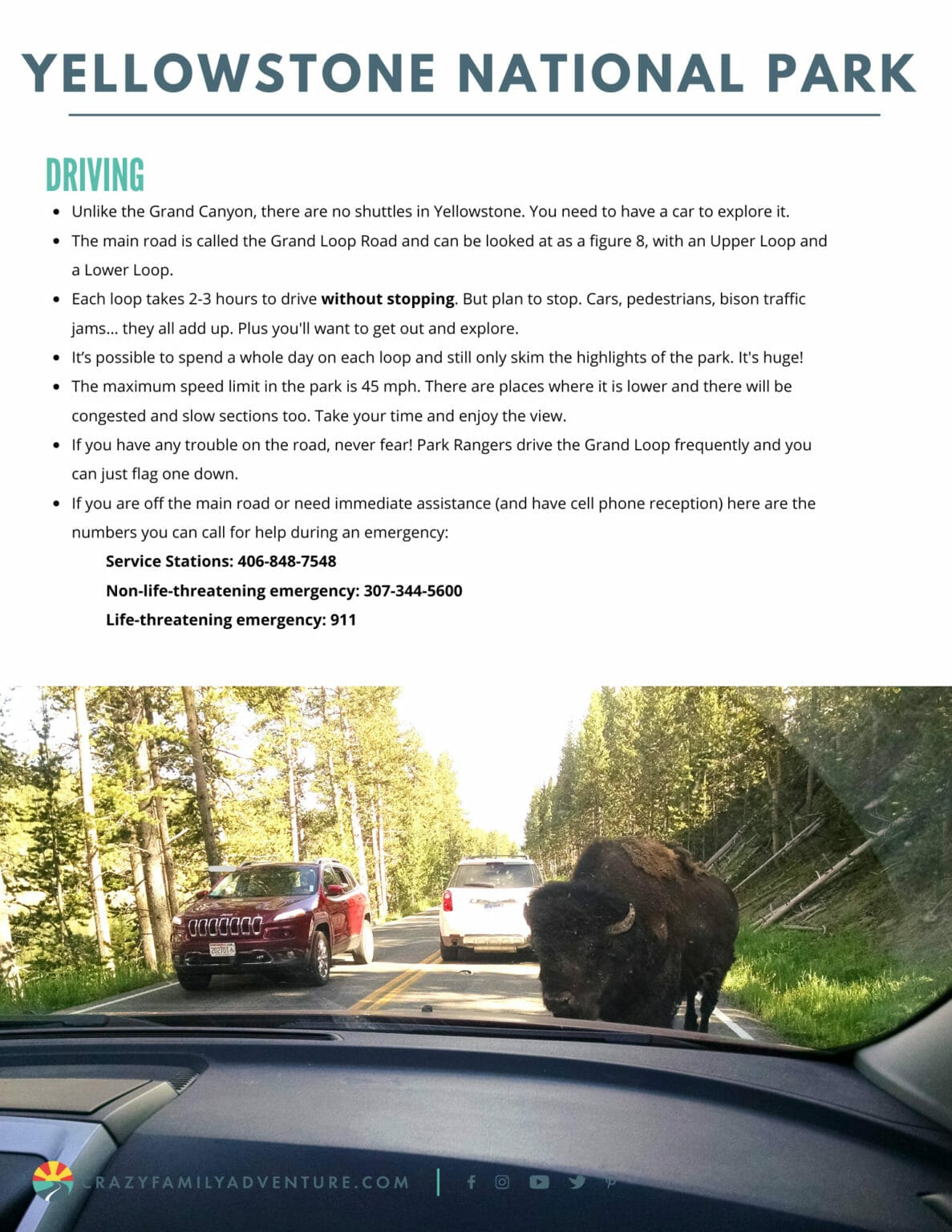 Yellowstone National Park Guides