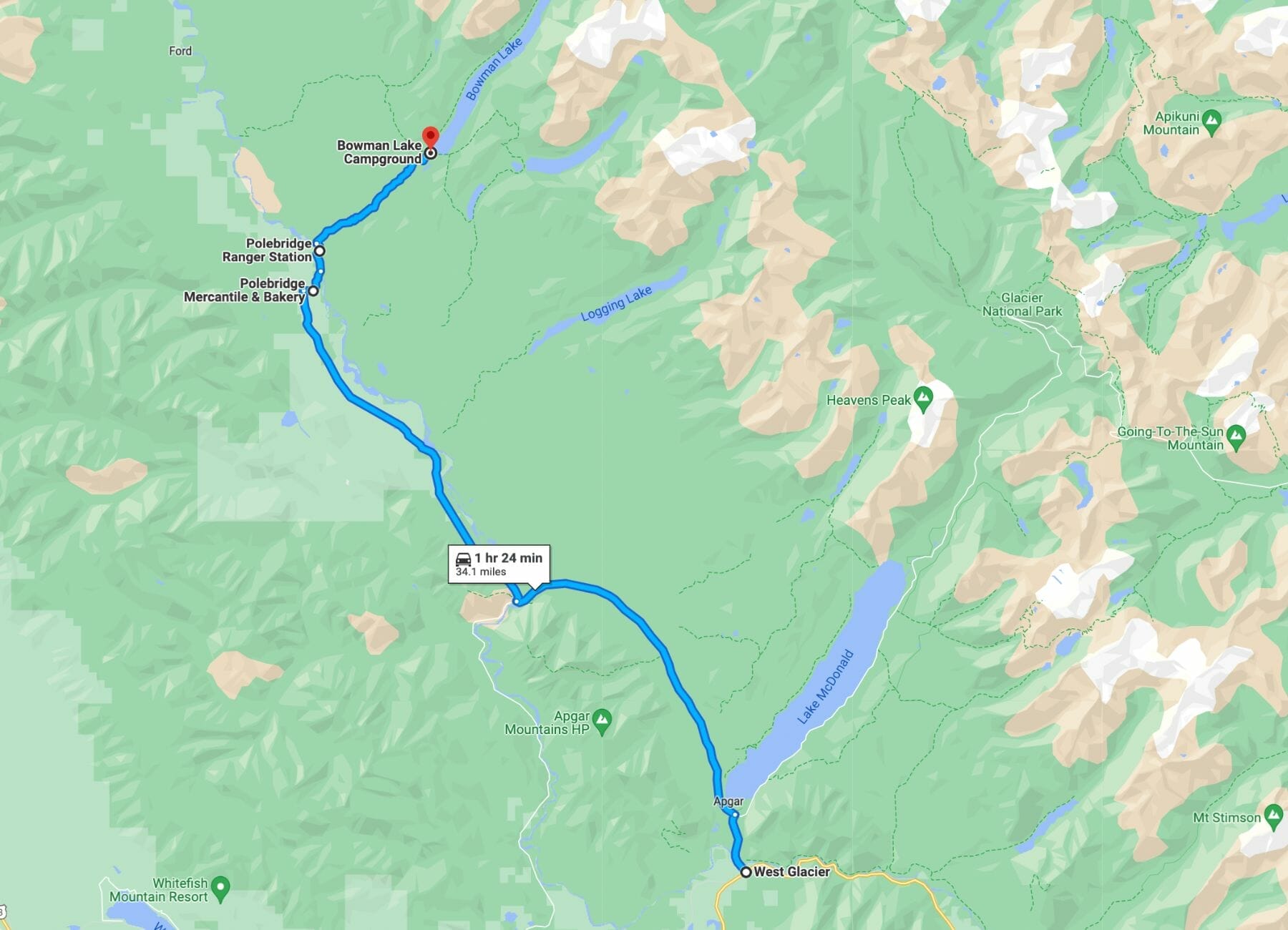 Visit the Magnificent Bowman Lake and Polebridge Mercantile