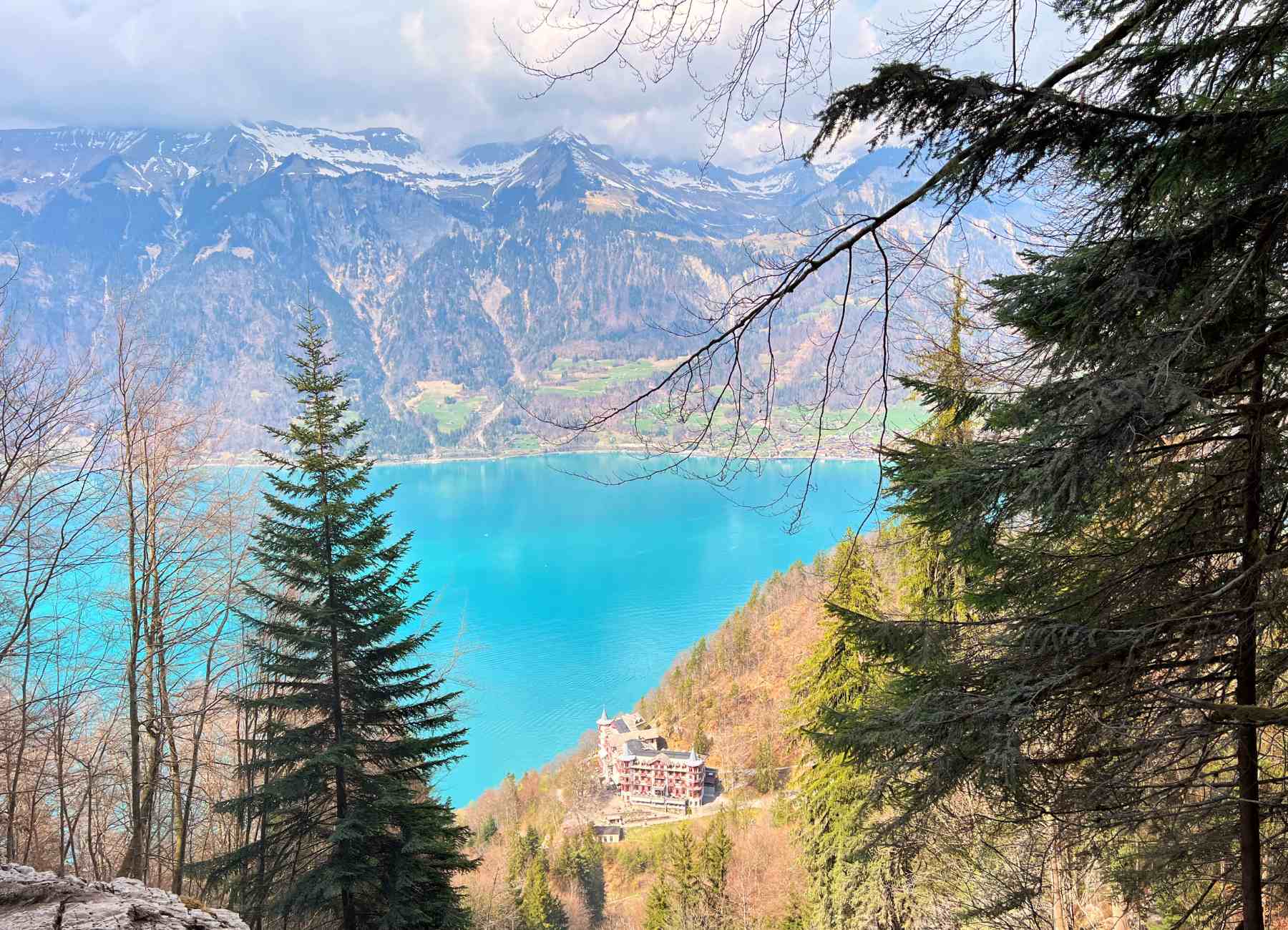 Visiting The Giessbach Waterfall on Lake Brienz