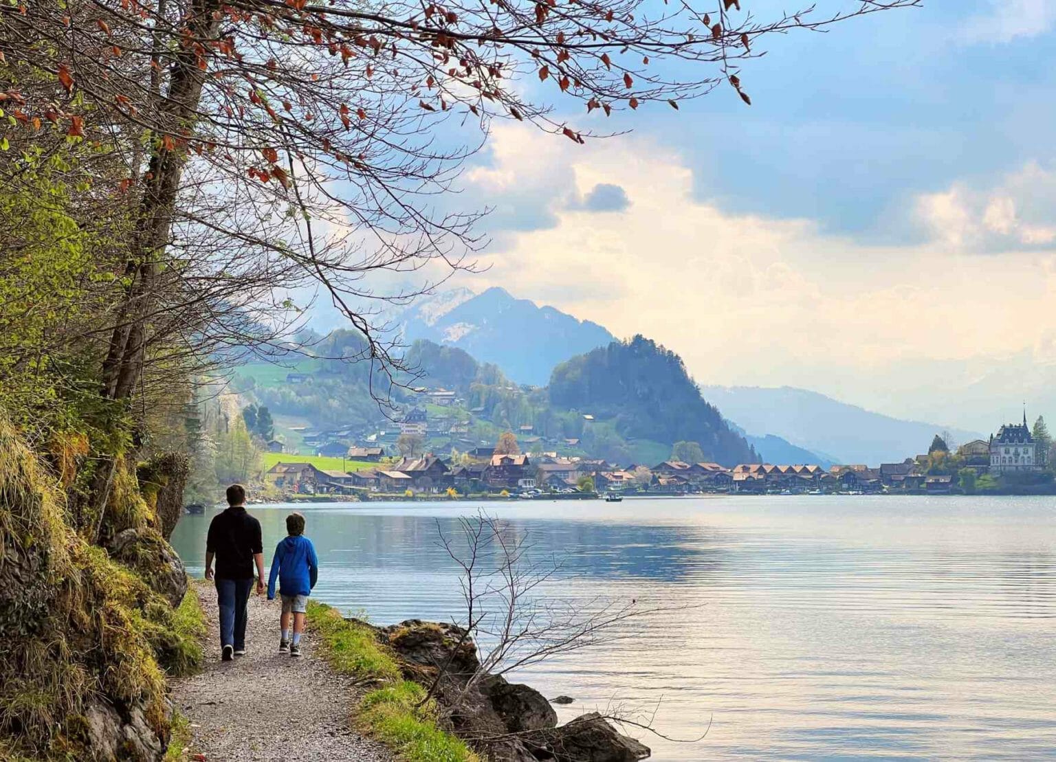 Visiting The Giessbach Waterfall on Lake Brienz