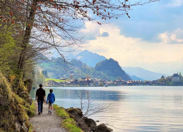 Visiting The Giessbach Waterfall on Lake Brienz